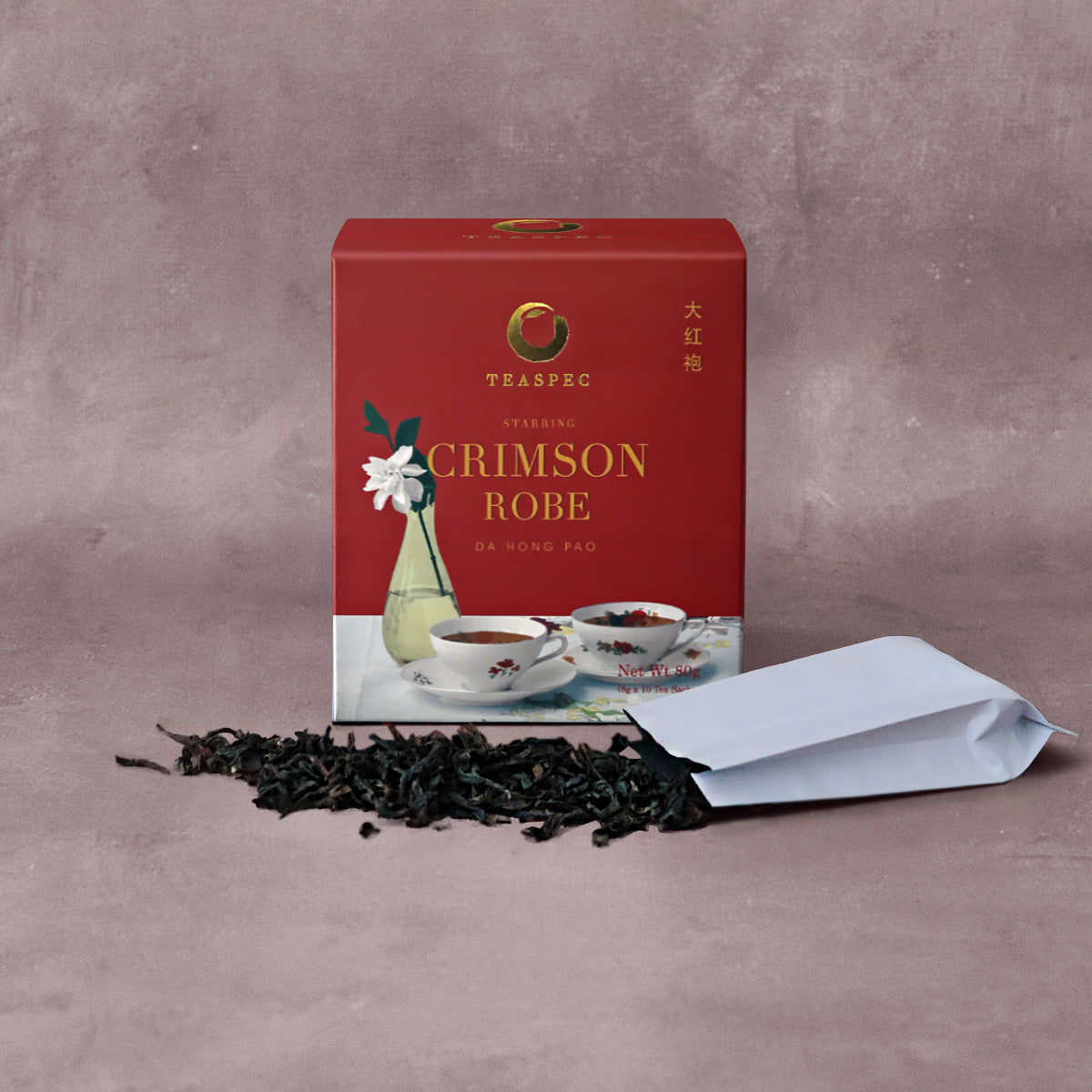 TEASPEC Crimson Robe | Best Chinese Oolong Tea | Da Hong Pao Loose Leaf Tea